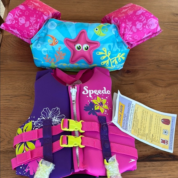 Speedo | Swim | Speedo Pink And Purple Swim Vest Life Jacket And Arm ...